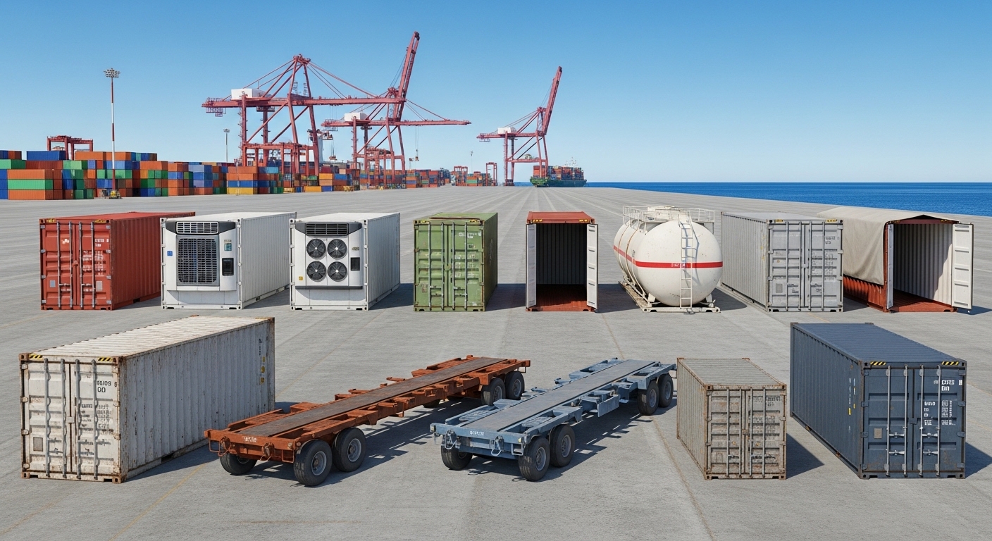 Types of Shipping Containers: How to Choose the Right One